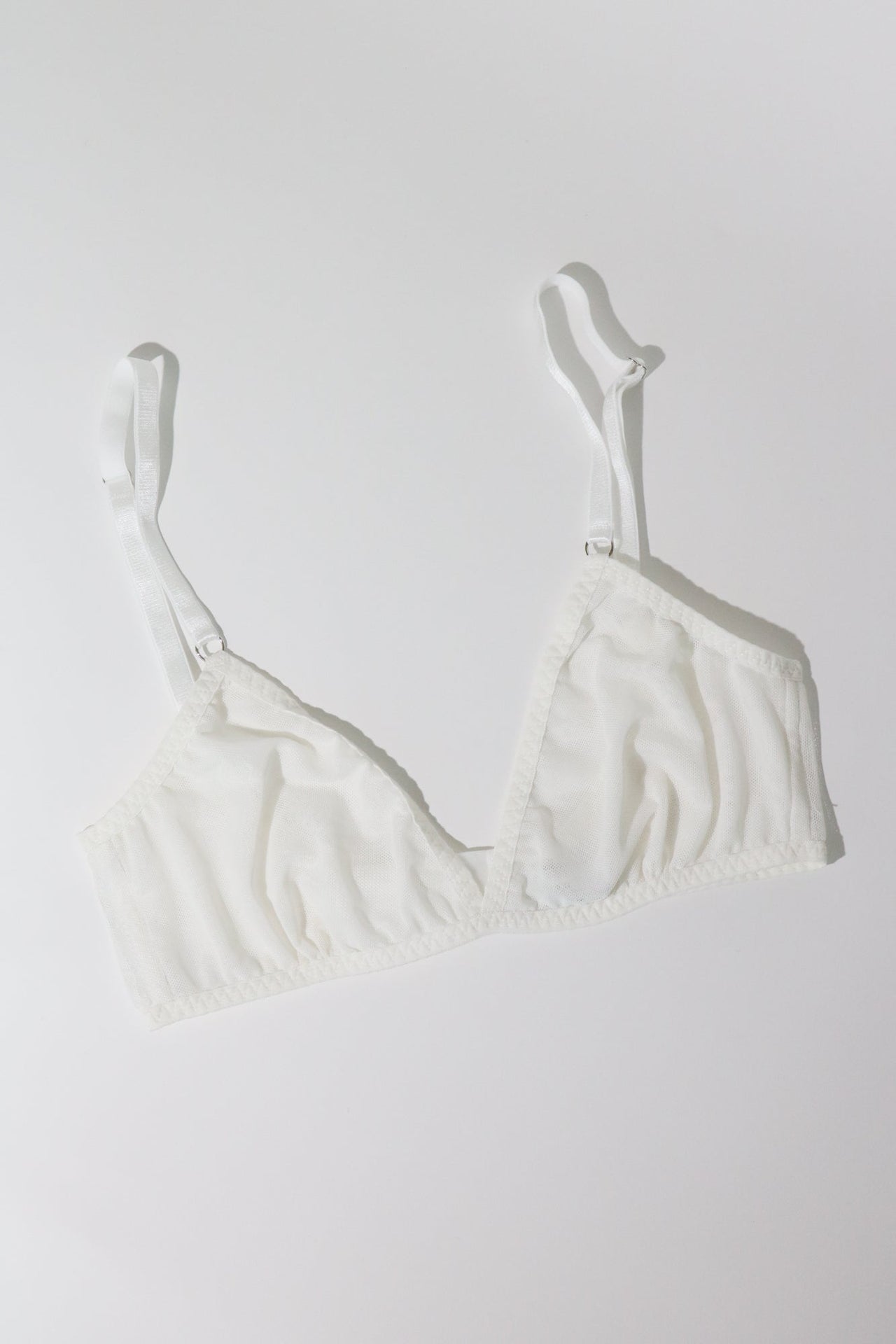 Sommer | Kye Intimates Daily Mesh Triangle Bra in Bone